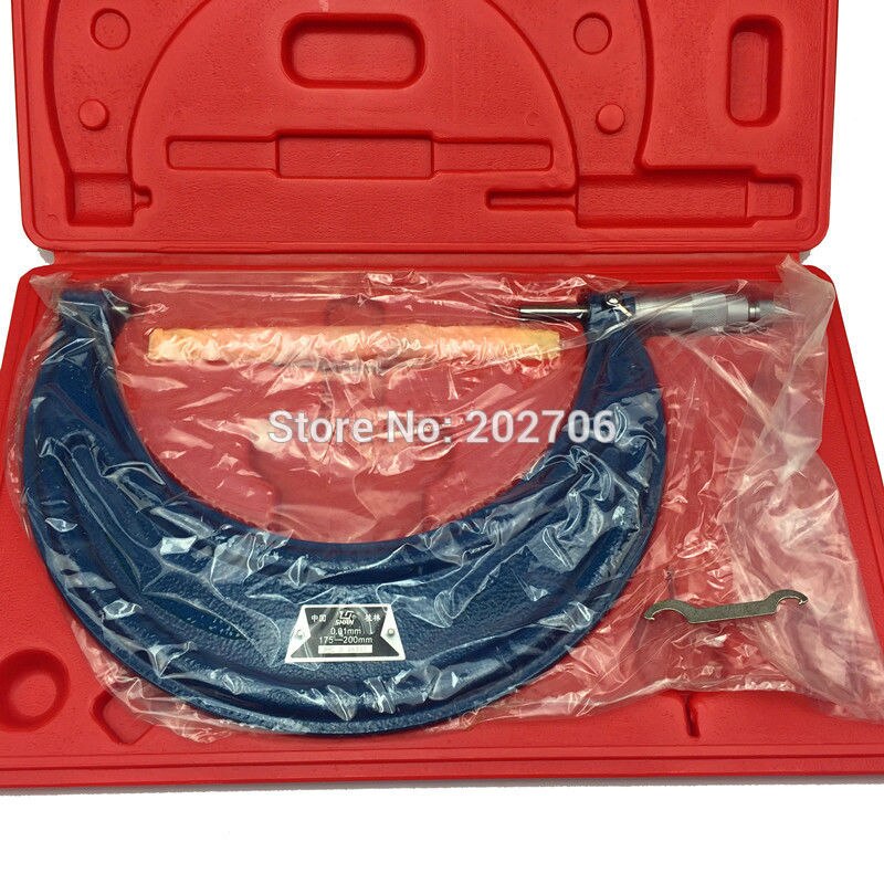 175-200mm Outside micrometer c type micrometer – Vicedeal