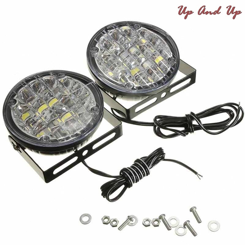 2pcs LED Round Car Driving Daytime Running Light 2... – Grandado