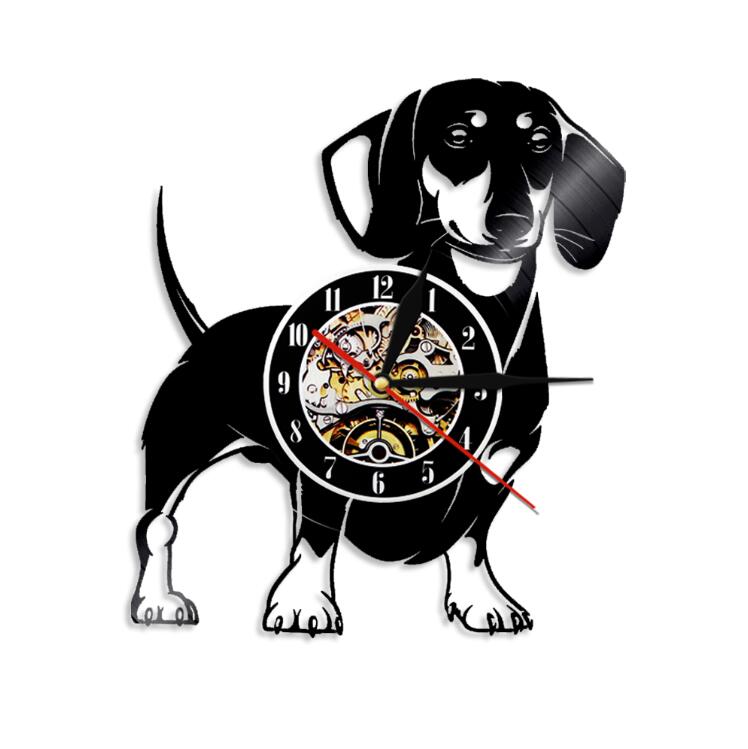 Dachshund Dog Breeds Large Wall Clock Puppy Animal... – Grandado