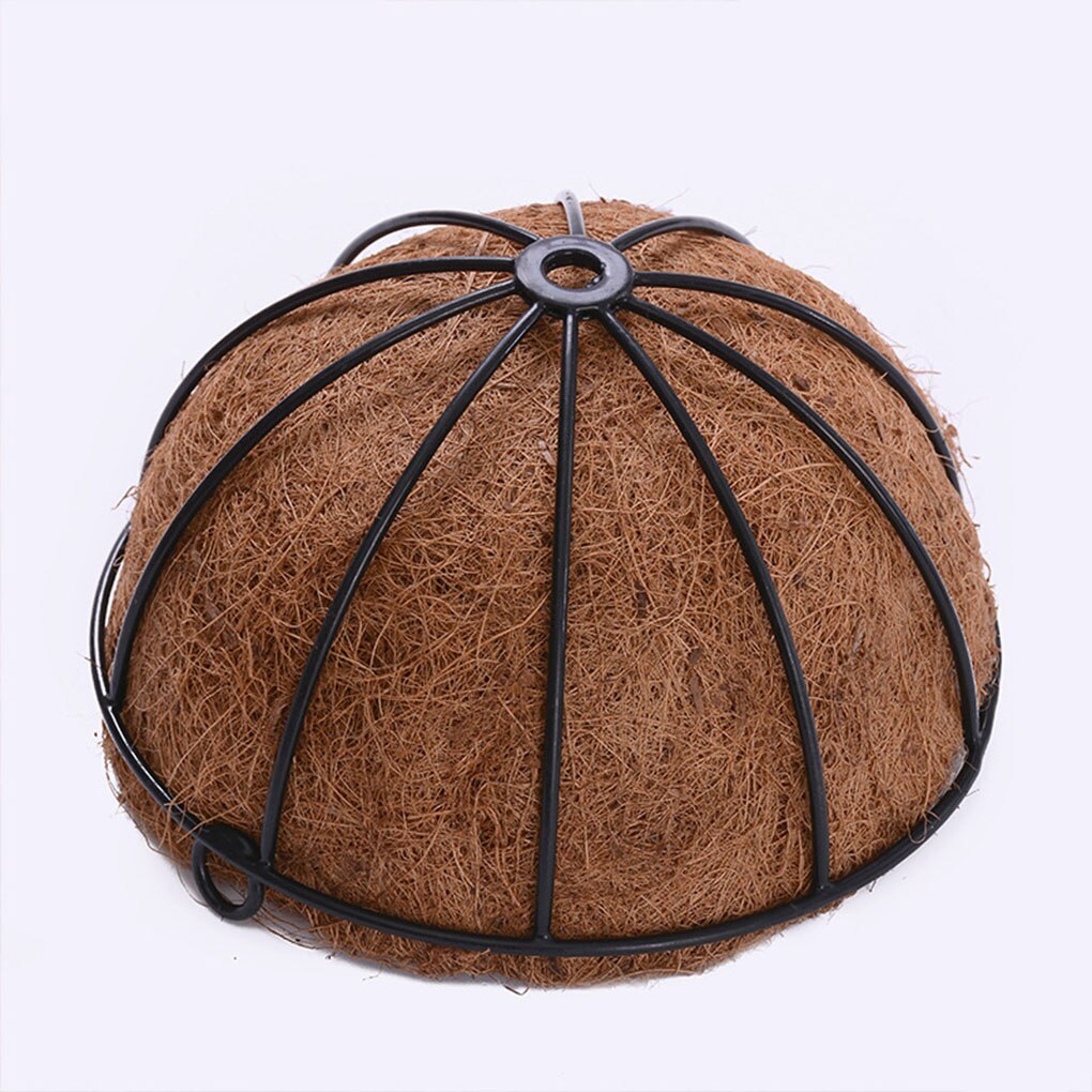 Hanging Basket Planter Metal with Coconut Coir Lin... – Grandado
