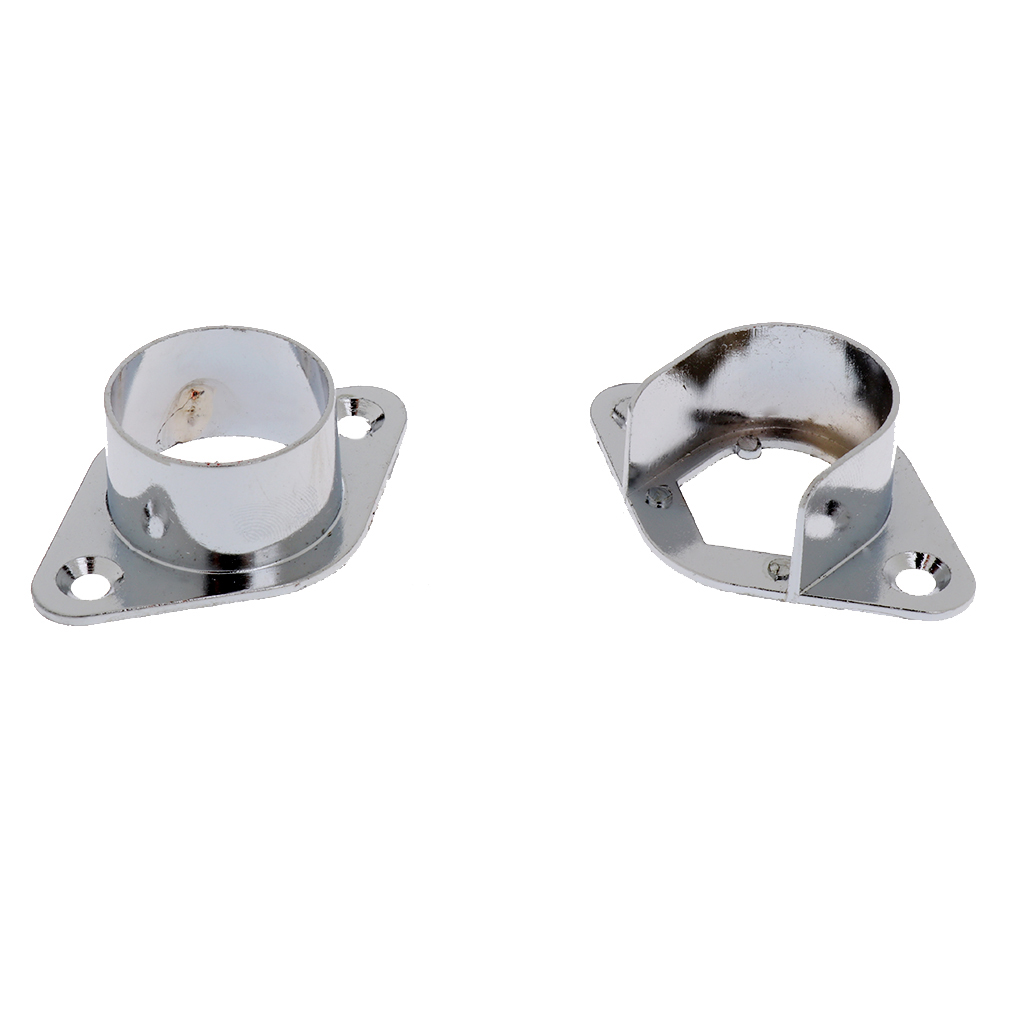 2 Curtain pole recess brackets for 25mm dia. rods ... – Grandado