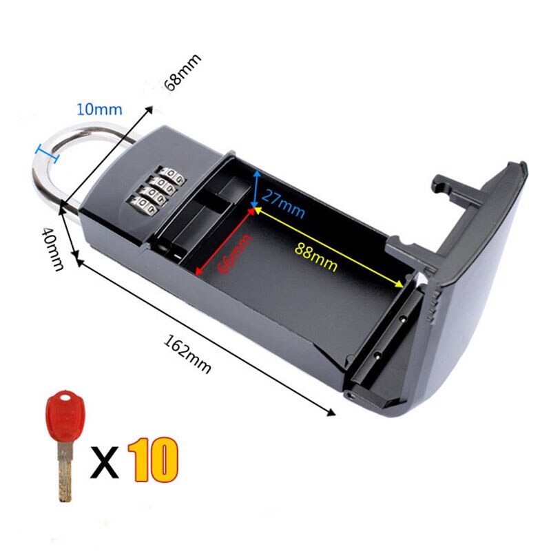 Cadeado de segurança para porta com senha, combina... – Grandado