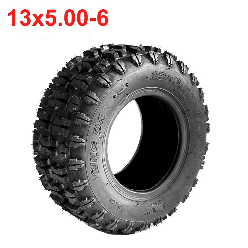13X5.00-6 inch tire snow plow tires butterfly flow... – Grandado