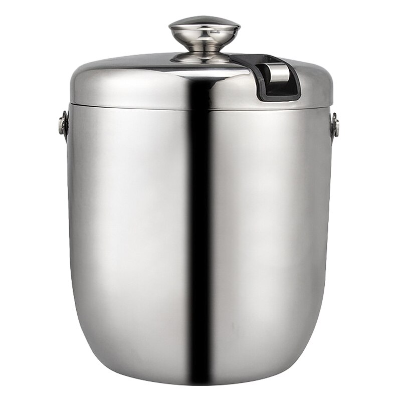 LBER Ice Bucket,Stainless Steel Ice Container Doub... – Vicedeal
