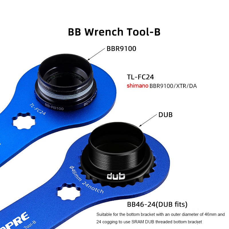 Toopre Fiets Multifunctionele Bb Wrench Tool Shima... – Grandado