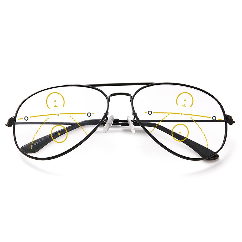 Meekleurende Zon Leesbril Progressieve Multifocale... – Vicedeal