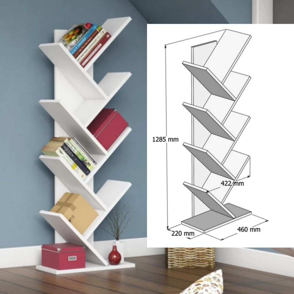 5 layer bookcase Modern decor plants flower Stand ... – Grandado