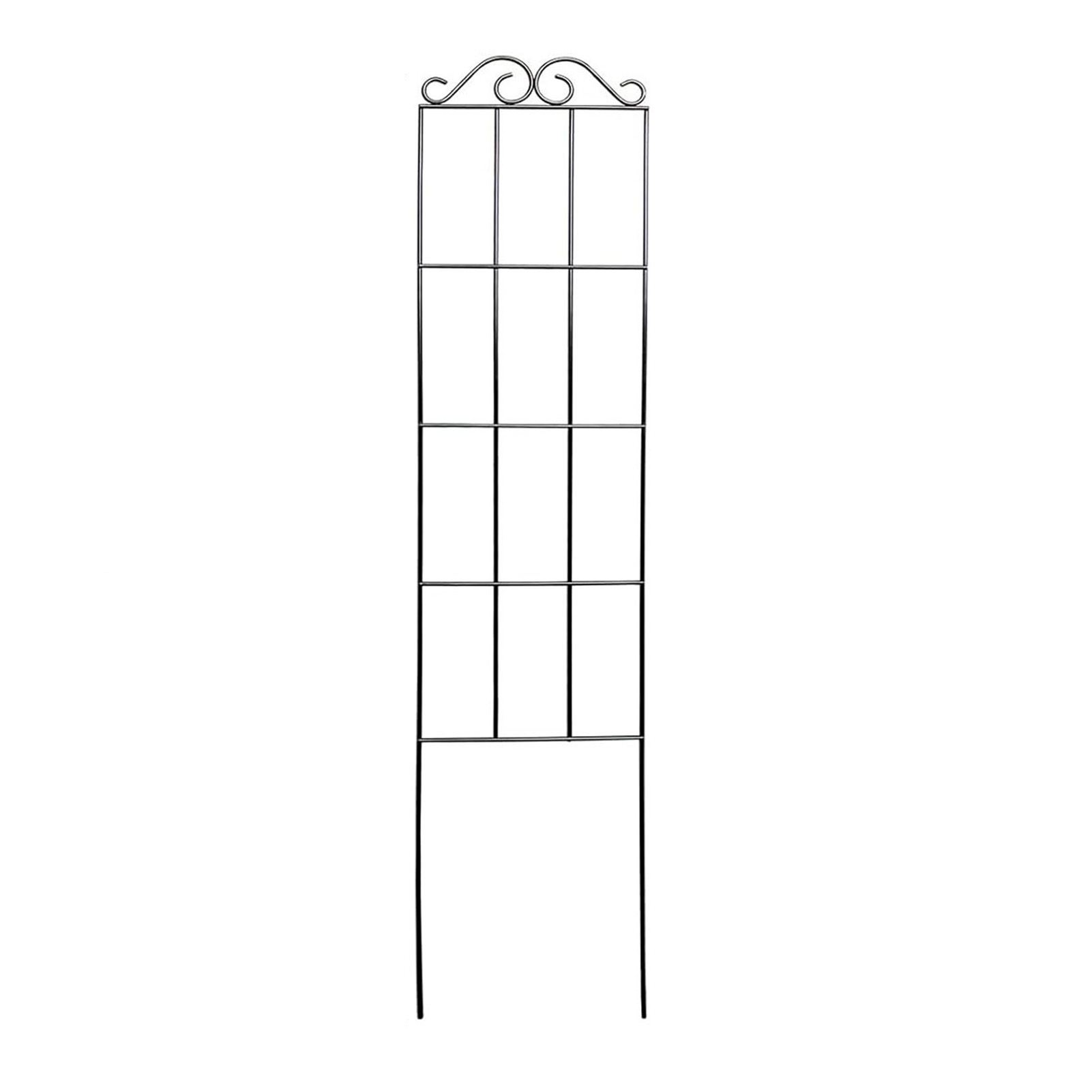 50x15cm Plant Support Rod Grid Shaped Wrought Iron... – Grandado