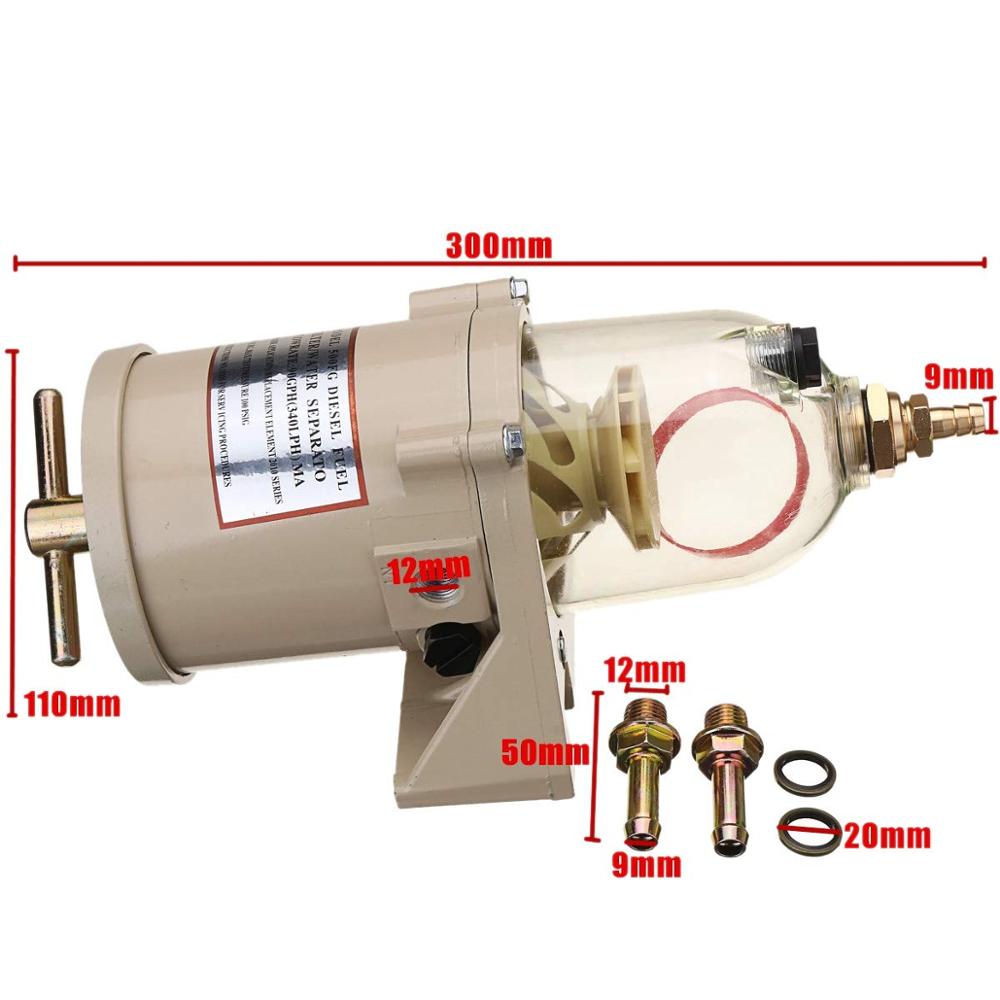 500fg 500fh med patron 2010pm lastbil bränslefilter vattenavskiljare ...