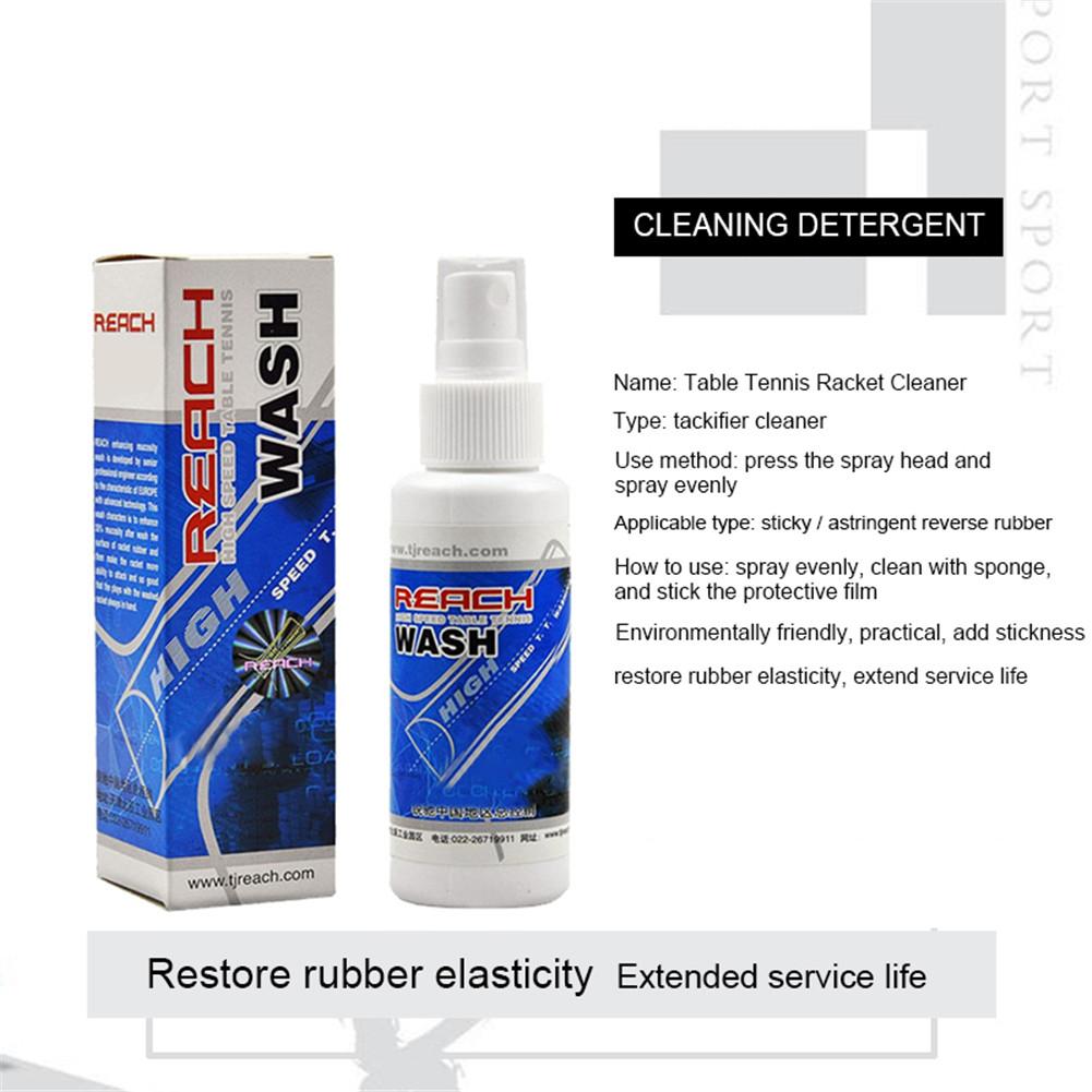 2Pcs Table Tennis Racket Rubber Cleaner Dirt Sweat... – Vicedeal