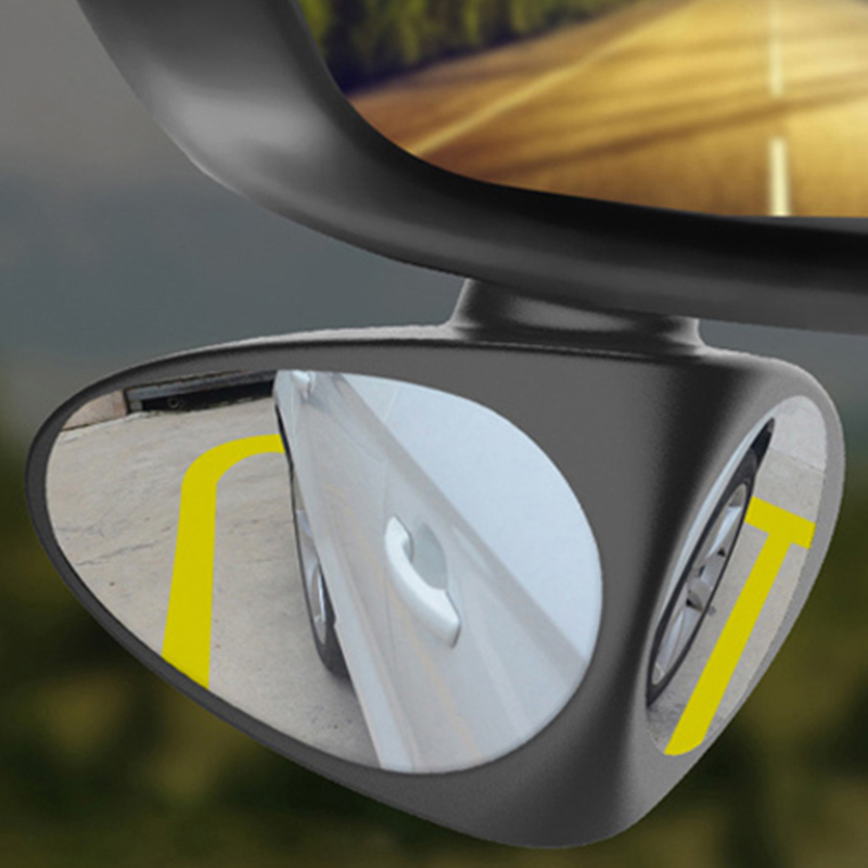 Car Blind Spot Mirror Wide Angle Mirror 360 Rotati... – Vicedeal