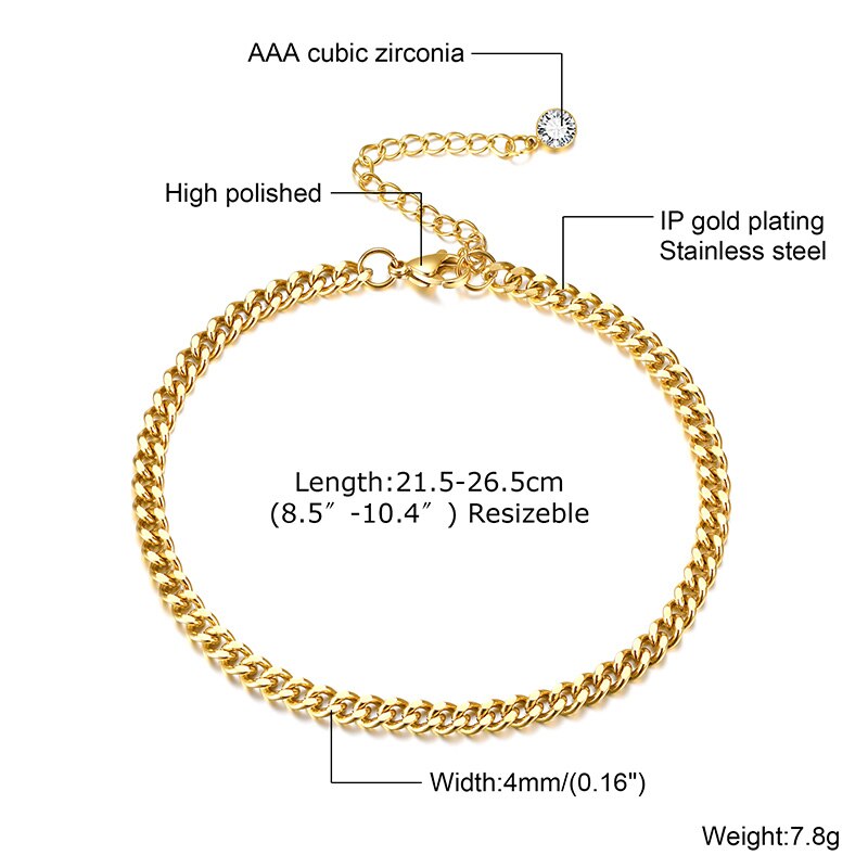 Rope Anklet, Stainless Steel Rope Ankle, Anklets B... – Grandado