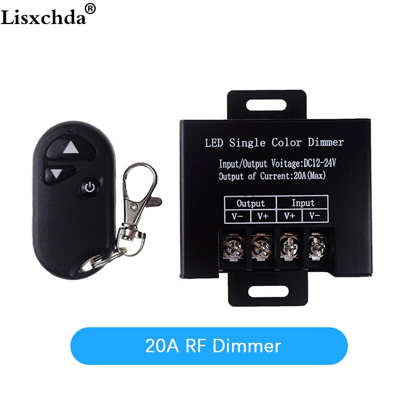 DC12-24V 20A/30A Einzigen Kanal LED Dimmer Regler ... – Grandado