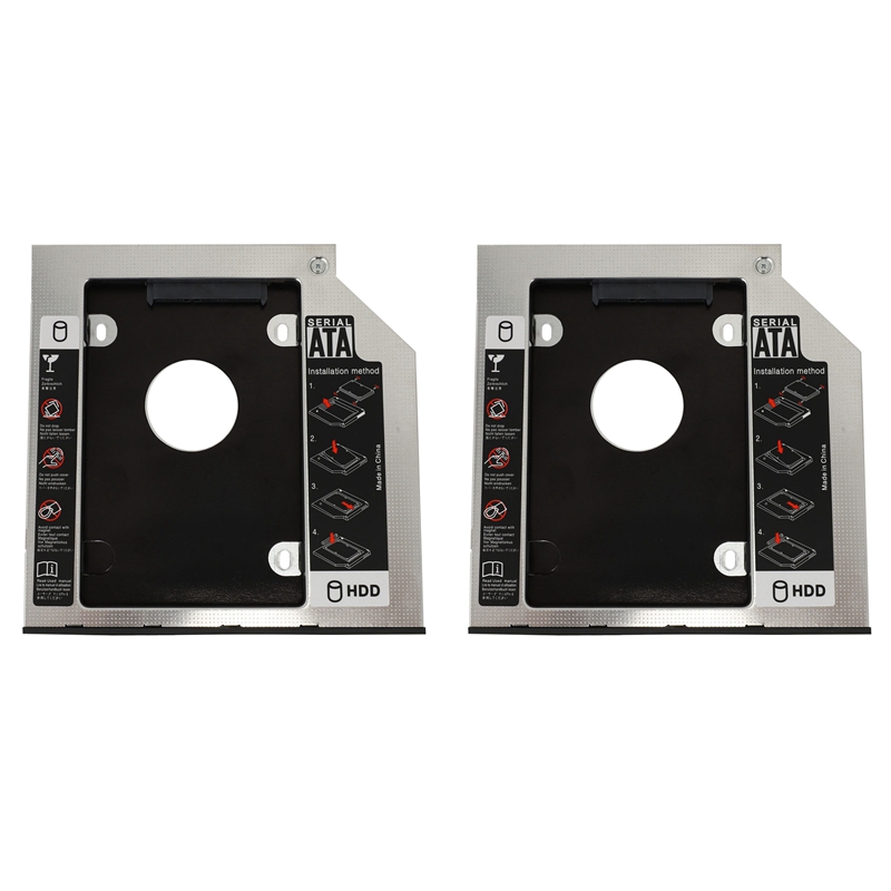 2X Disque dur Caddy Plateau 9.5Mm Universel SATA 2... – Grandado