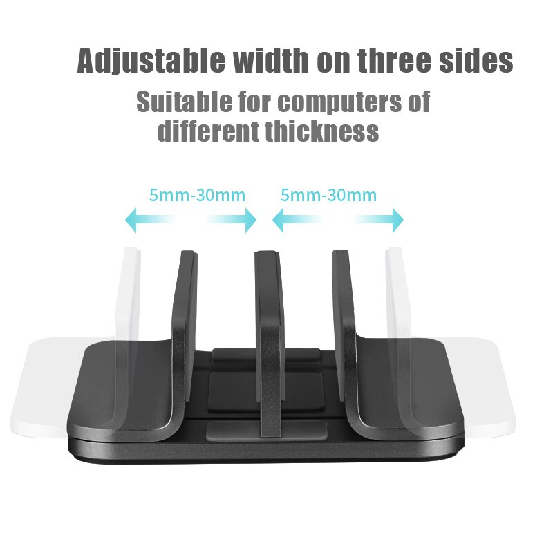 Verticale Verstelbare Laptop Stand Aluminium Draag... – Grandado