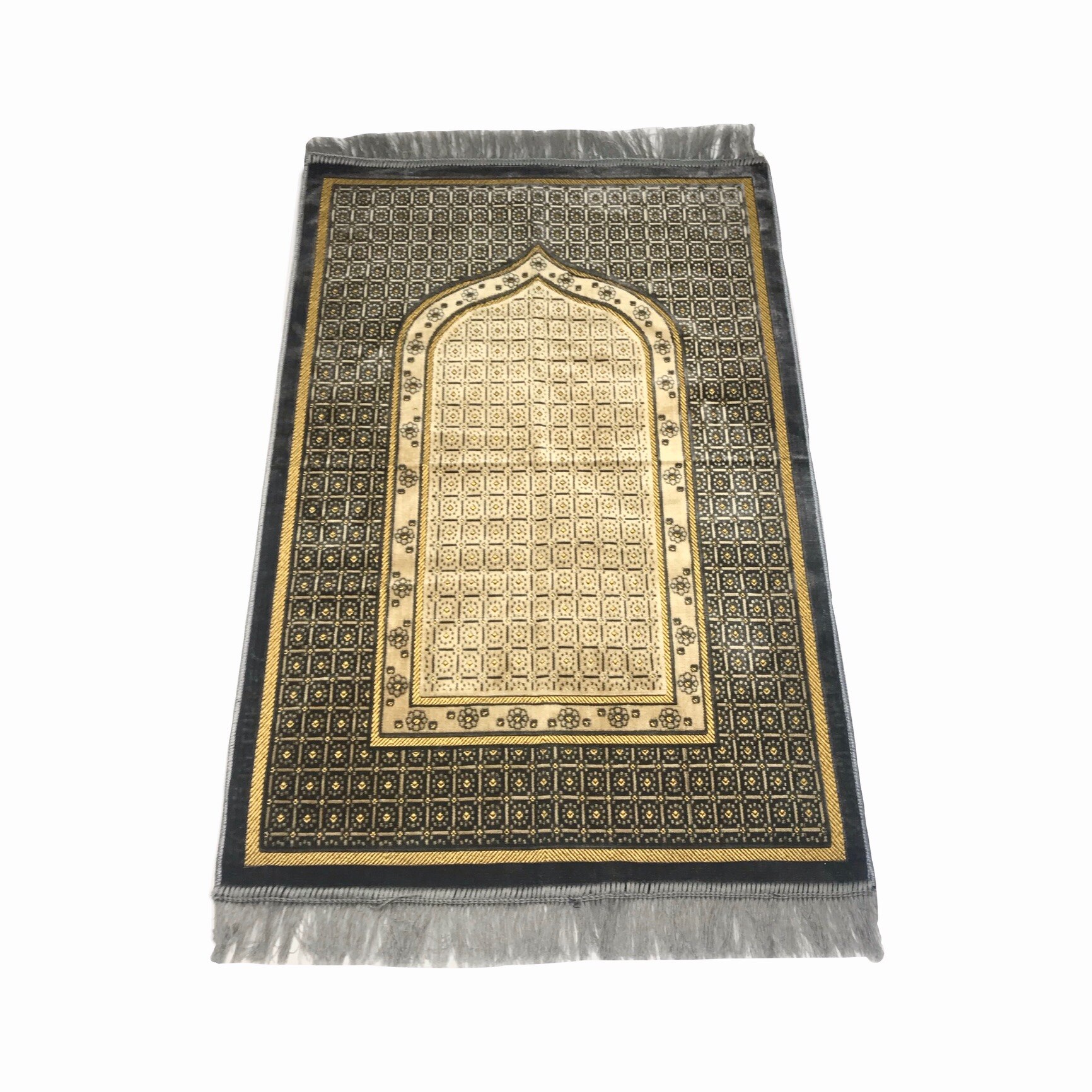 Islamic Prayer Rug - Cotton Prayer Mat Muslim Eid ... – Grandado