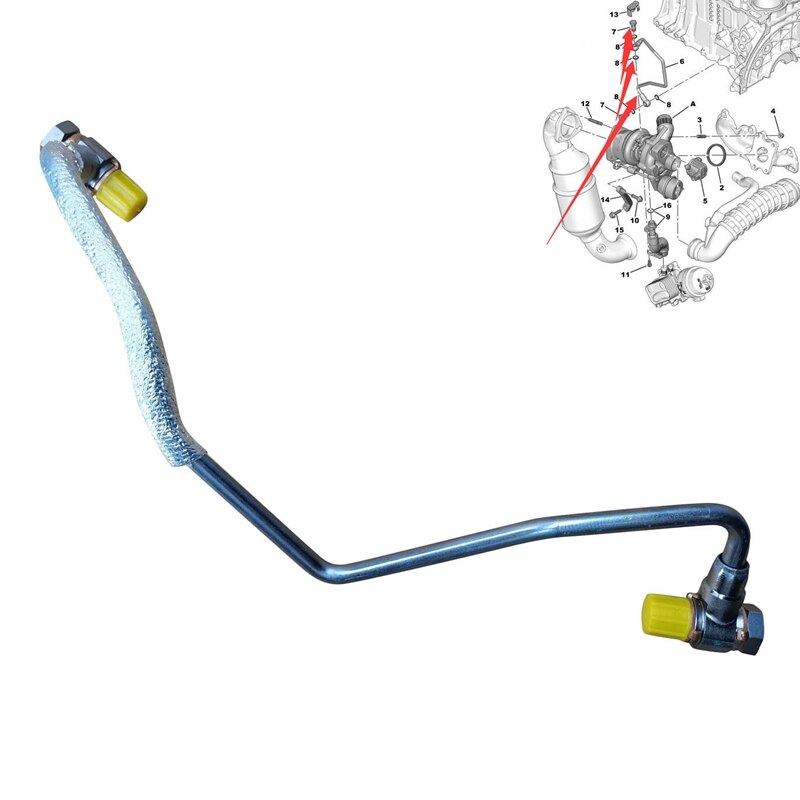 Car Turbocharger Lubrication Pipe 037956 982400188... – Grandado