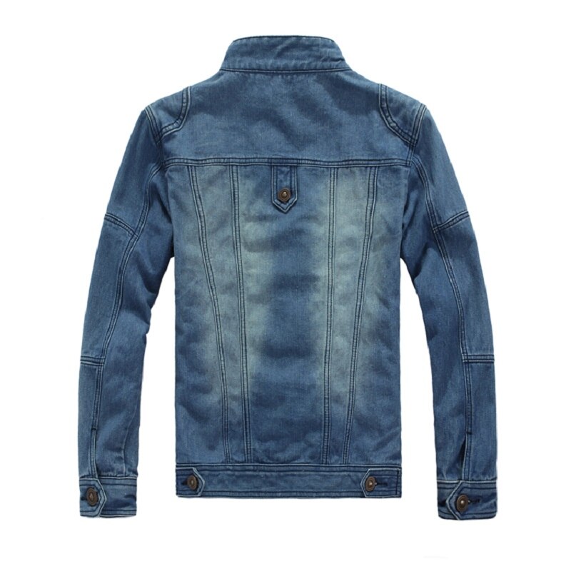 Mannen Jean Jas Mannen Denim Jassen Voor Mannen Sl... – Vicedeal