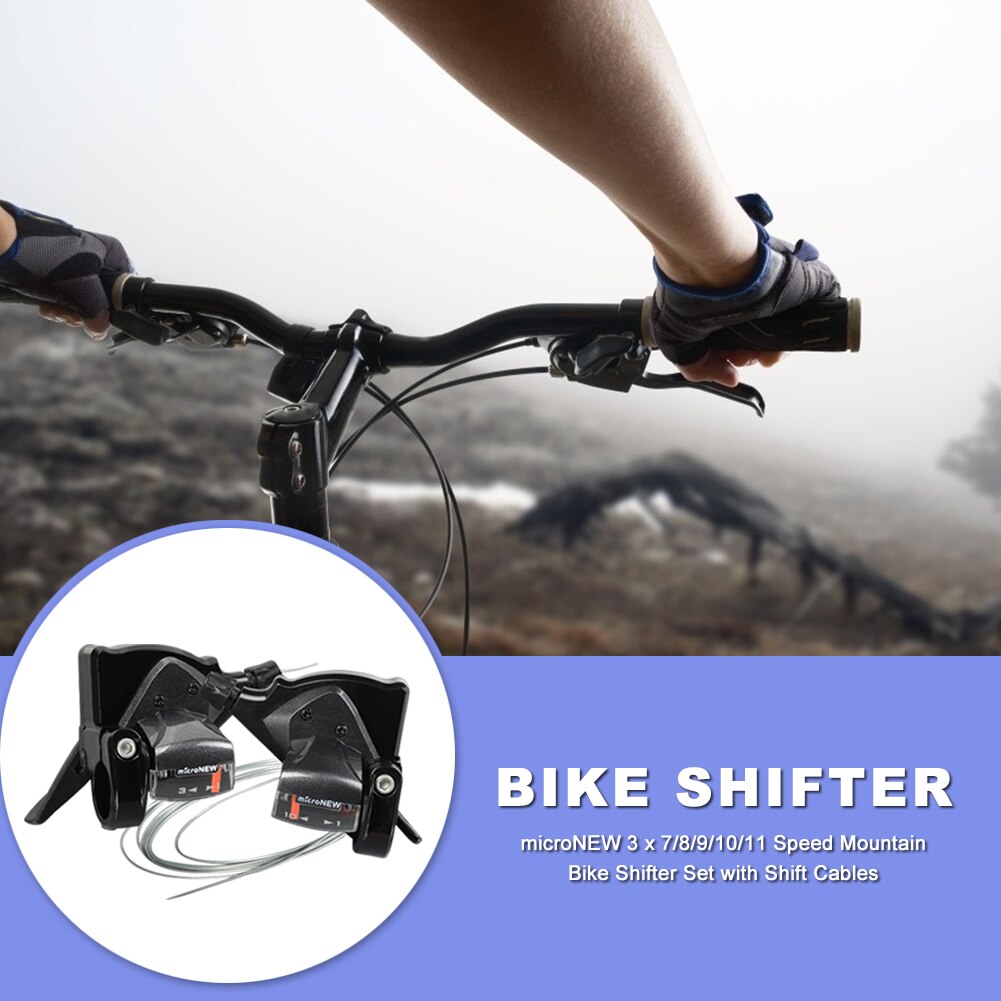 Mountain Bike Shifter MTB Bicycle Gear Lever Set w... – Grandado