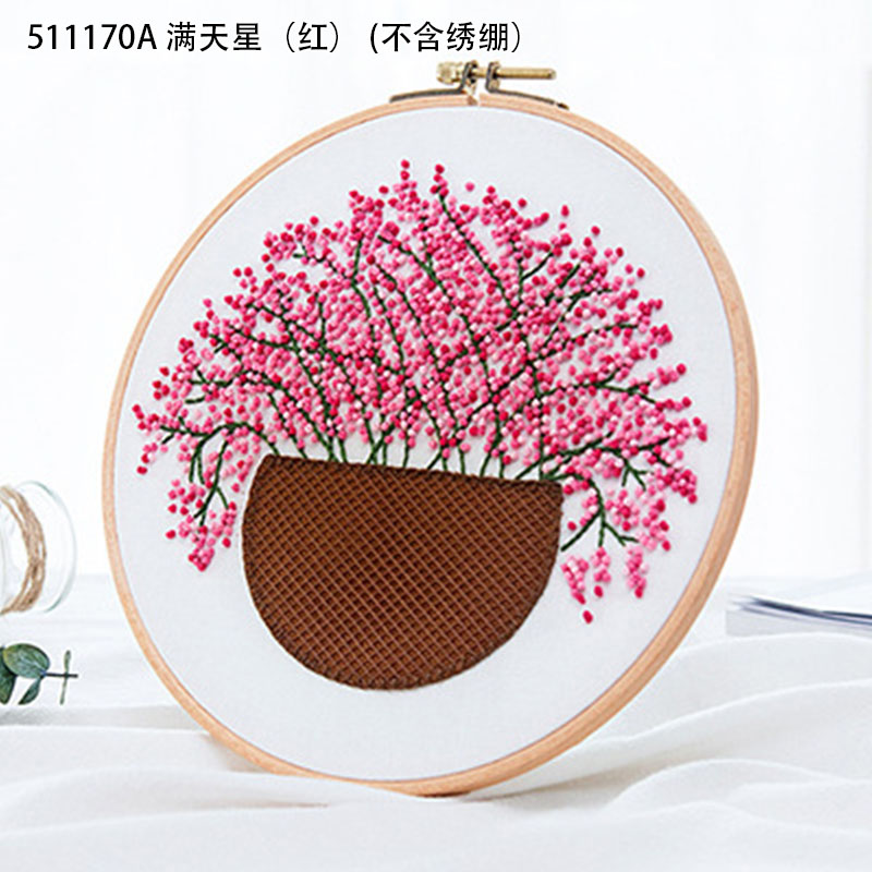 Plant DIY Embroidery Materials Package Gypsophila ... – Grandado