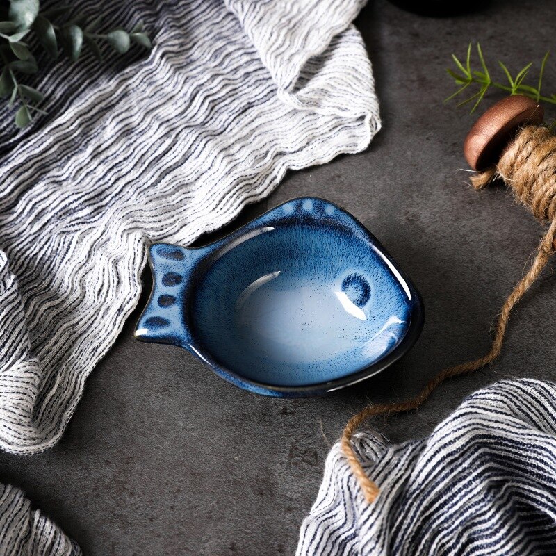 65ML Fish Shape Sauce Dish Vinegar Seasoning Soy S... – Vicedeal