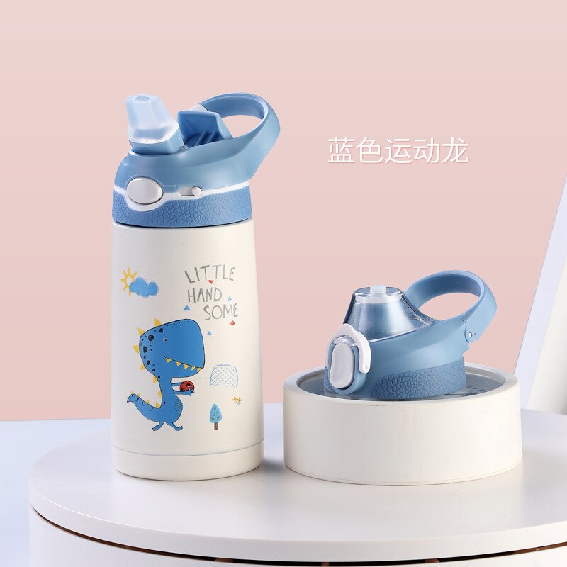 400ml Stainless Steel Thermos Mug Cup for Children... – Grandado