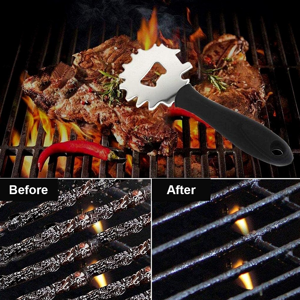 Grill Scraper Stainless Steel Barbecue Scraper Por... – Grandado