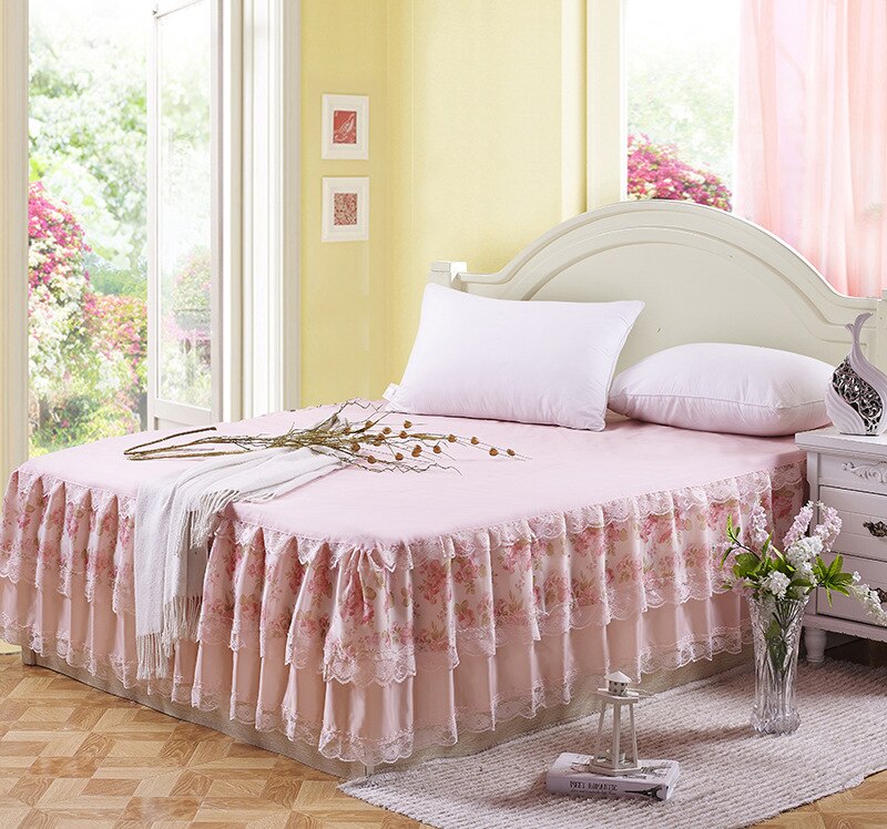 Bed Rok Effen Kleur Thuis Textiel Beddengoed Sets ... – Grandado