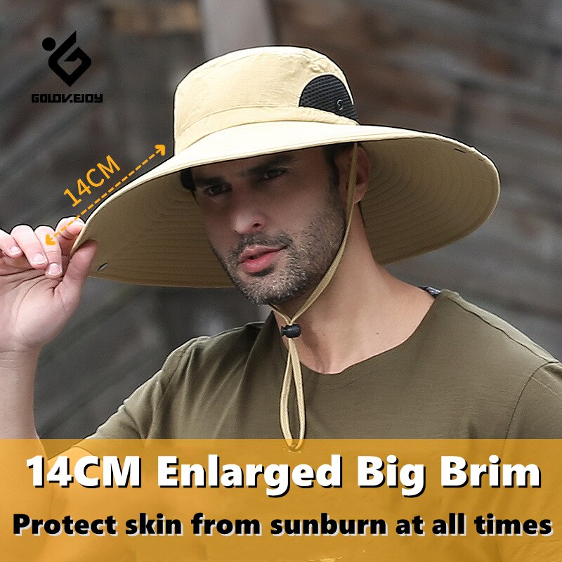 Grote Rand Emmer Hoed Man Cowboy Hoed Sneldrogende... – Vicedeal