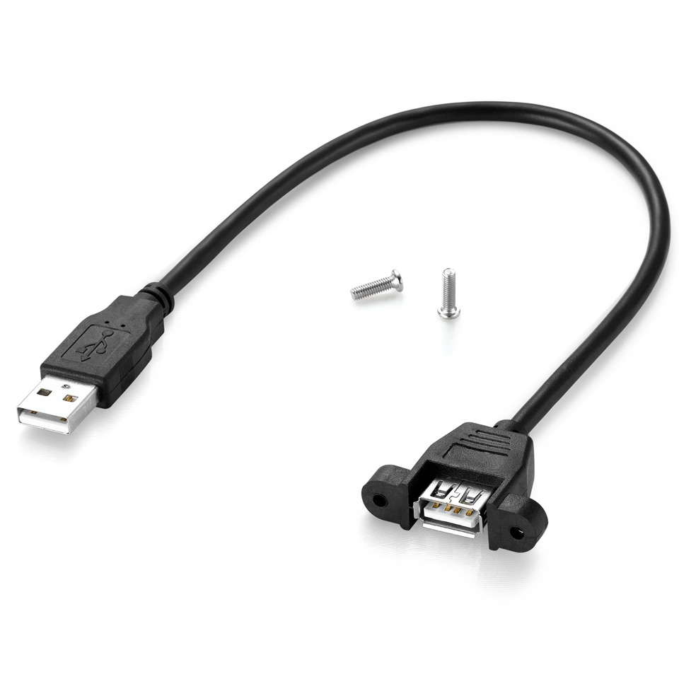 USB 2.0 Extension Cable Male To Female With Screw ... – Grandado