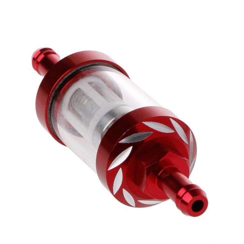 CNC 8mm Gas Fuel Filter Scooter Universal Aluminum... – Vicedeal