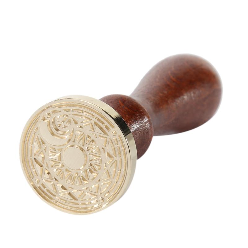 Houten Lakzegel Stempel Envelop Trouwkaart Decorat... – Grandado