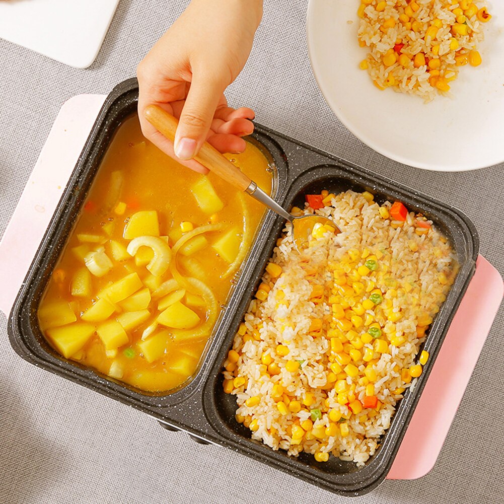 1200W 2 in 1 Non-stick Electric BBQ Pot Dormitory ... – Grandado