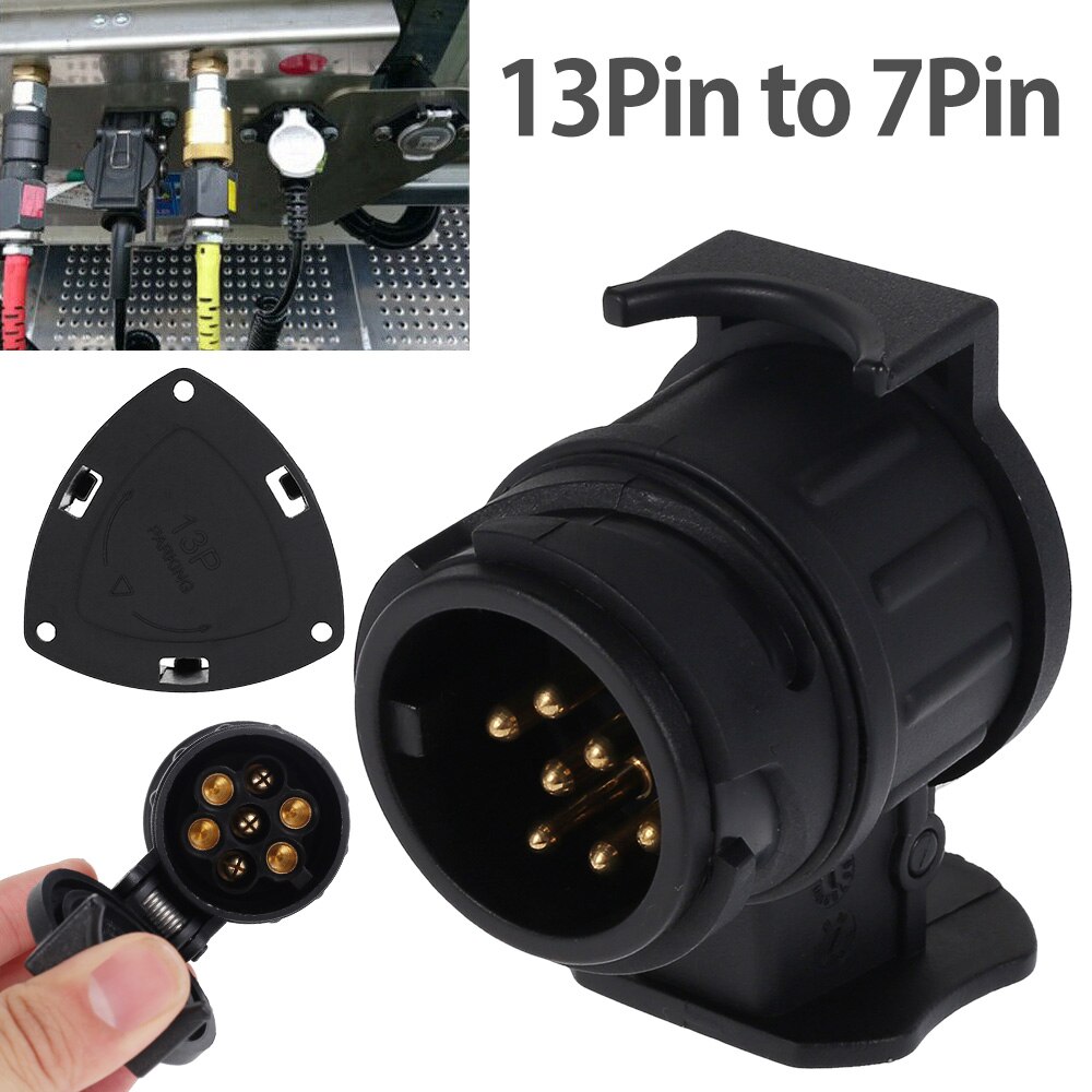 Norme 13 à 7 broches remorque adaptateur remorque ... – Grandado