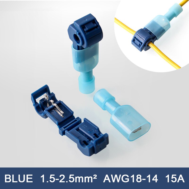 Wire Connector 30pcs T-Tap Self-Stripping Quick Sp... – Grandado