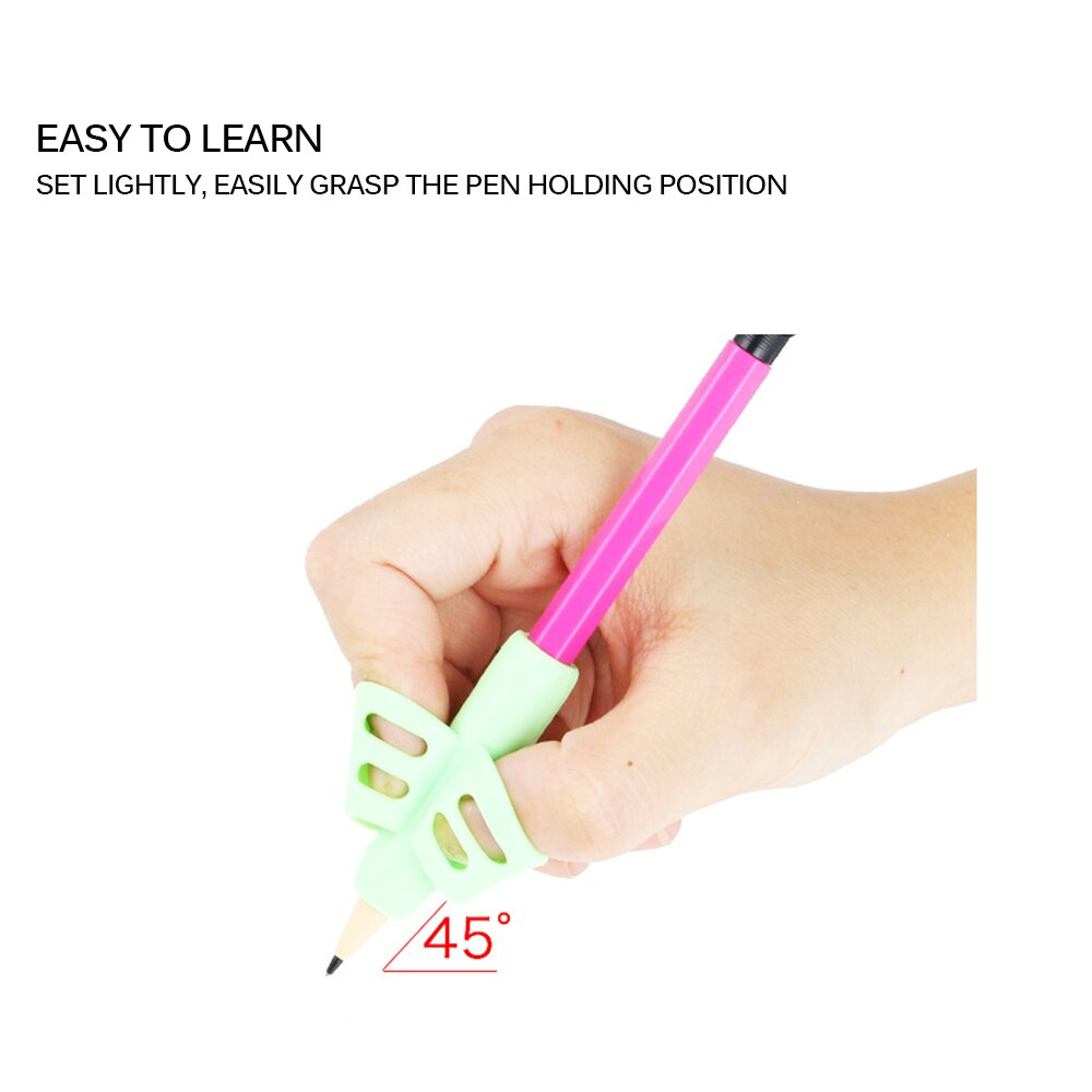 Two-Finger TPR Pencil And Pen Holder 3 Pieces Of W... – Vicedeal