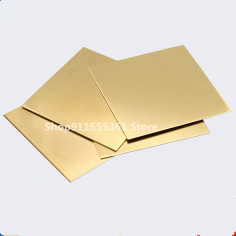 Shim Thick 0.5mm/0.8mm/1mm/2mm 100X100mm Brass Met... – Grandado