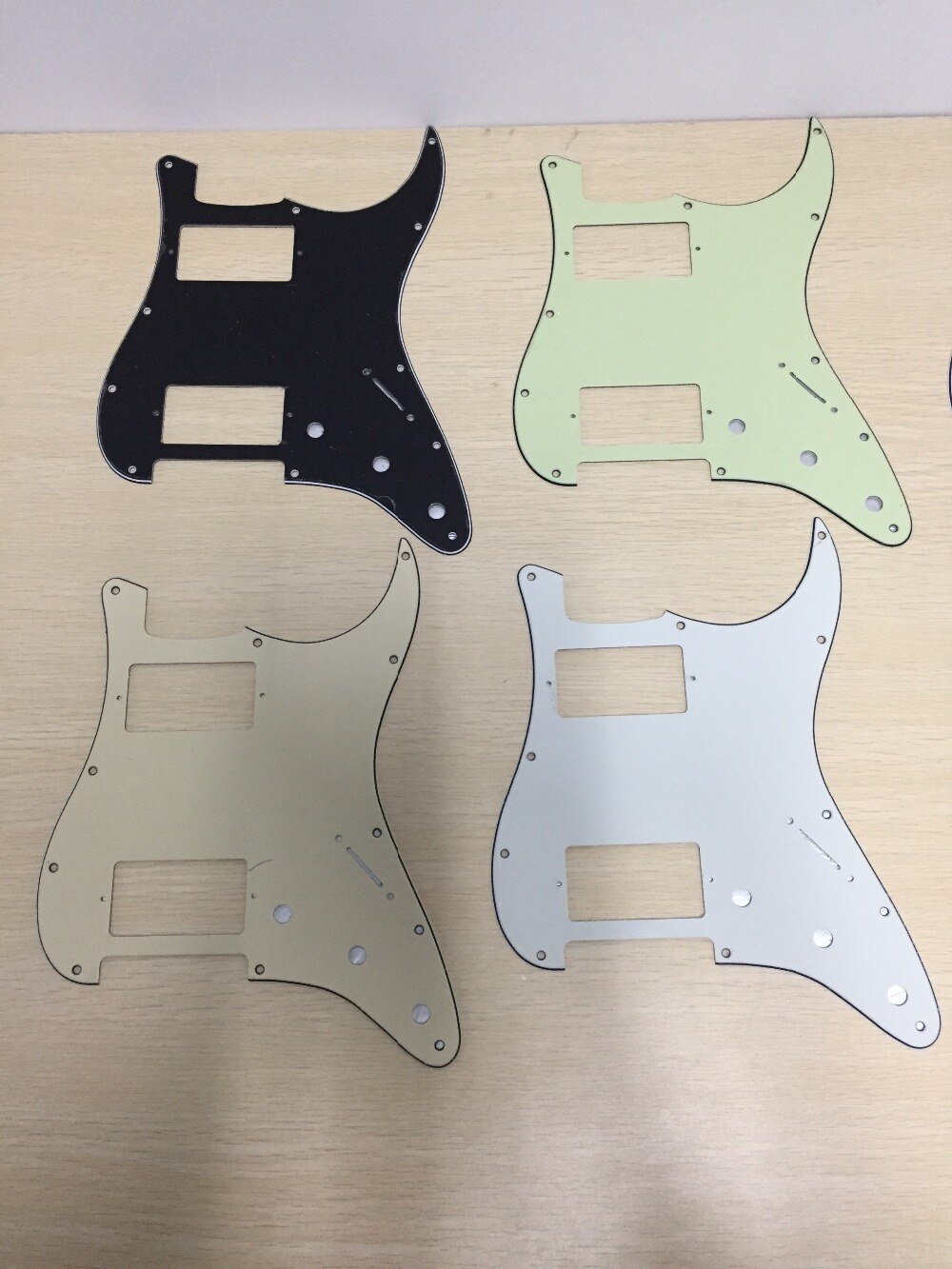 FLEOR Set of 11 Hole HH Electric Guitar Pickguard ... – Grandado