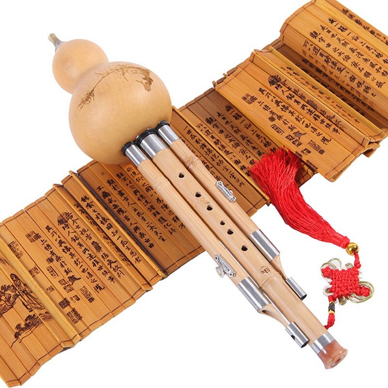 Chinese Bamboo Hulusi Gourd Cucurbit Handmade Flut... – Grandado