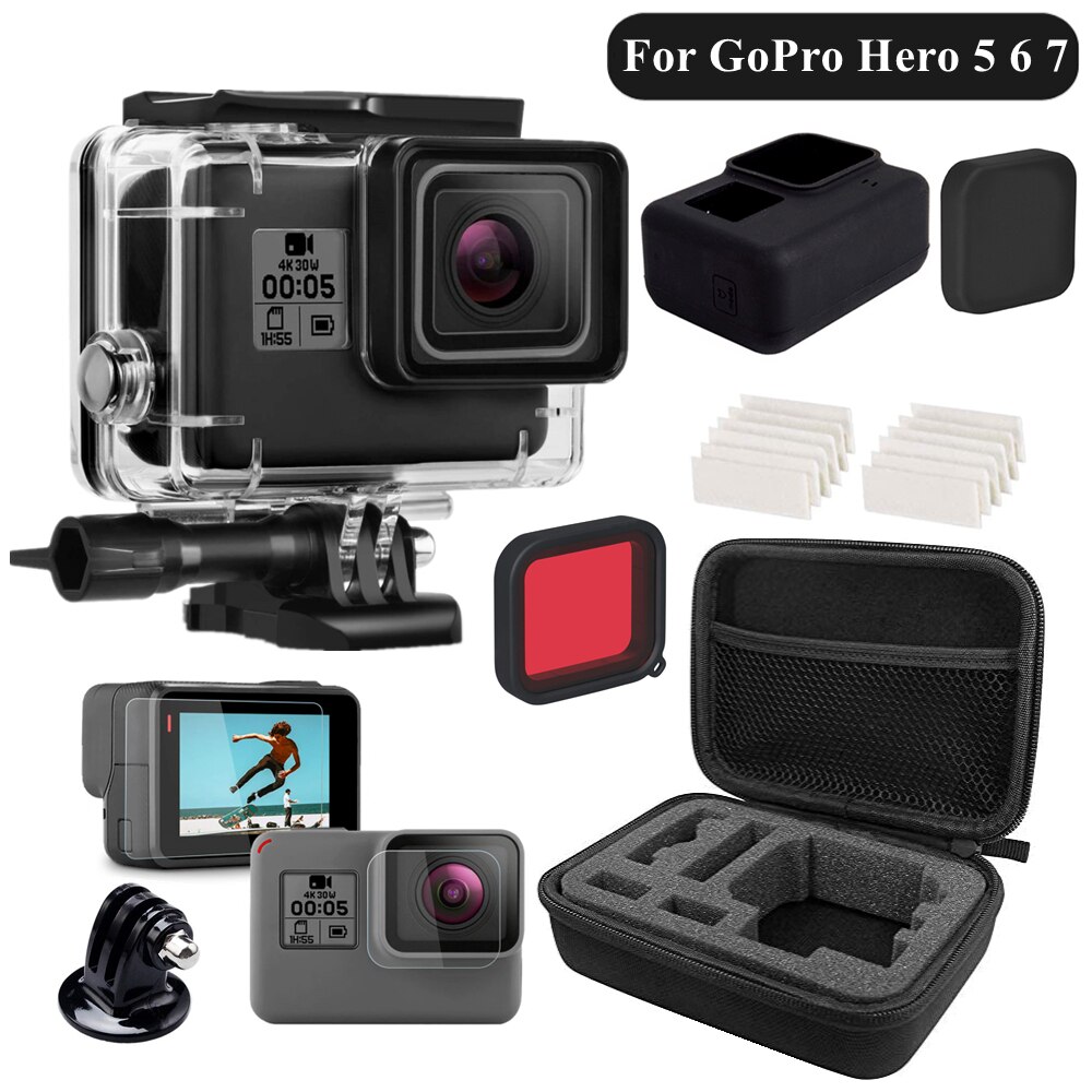 Onderwater Waterproof Case Voor Gopro Hero 7 6 5 Z... – Vicedeal