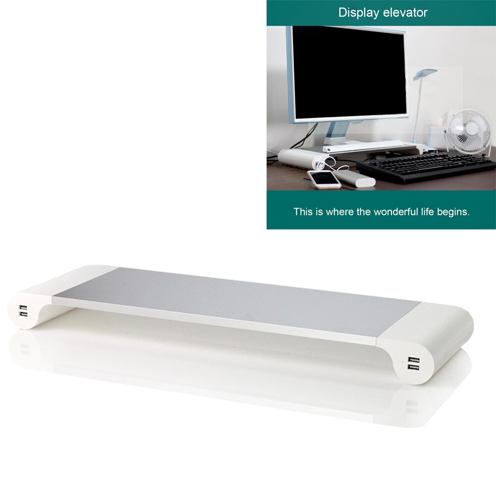 EU US Plug Aluminium Antislip Laptop Monitor Stand... – Vicedeal