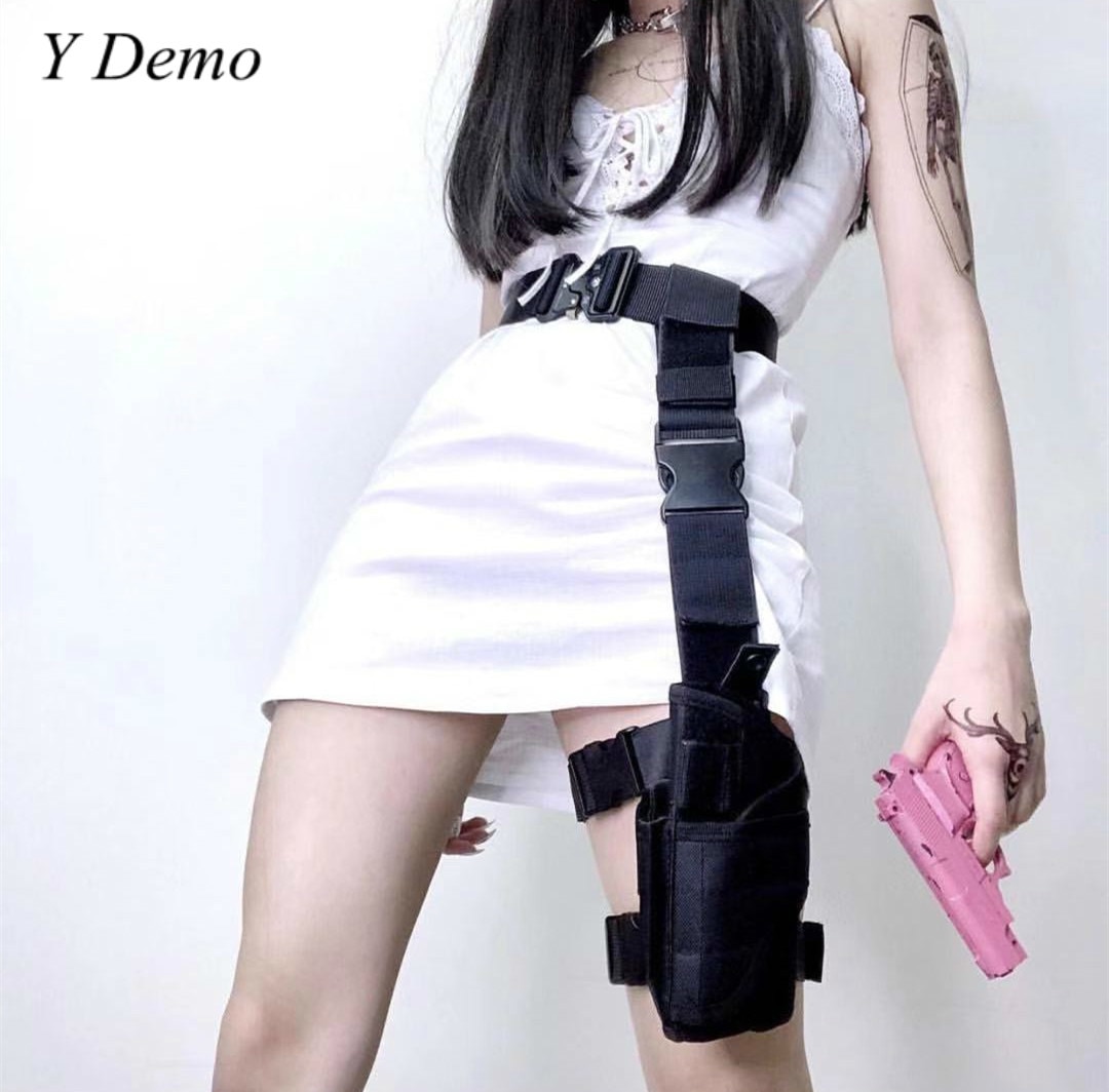 Harajuku Cool Women Leg Bag And Belt Adjustable Wa... – Vicedeal