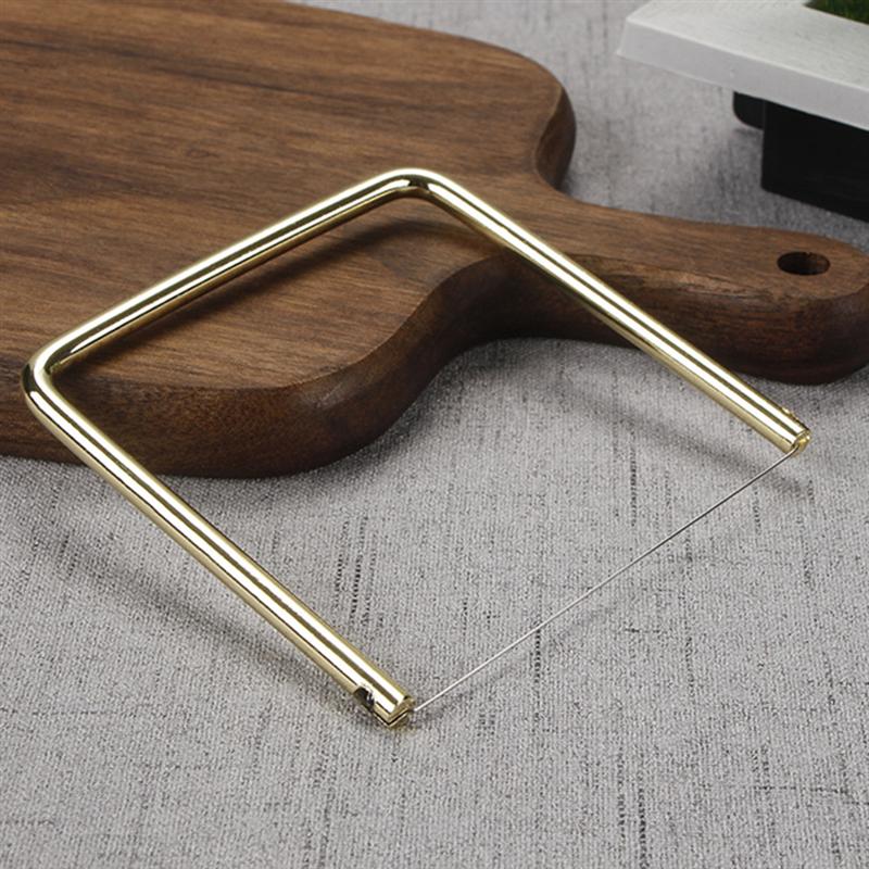 2pcs Stainless Steel Golden Cheese Slicer with Wir... – Grandado
