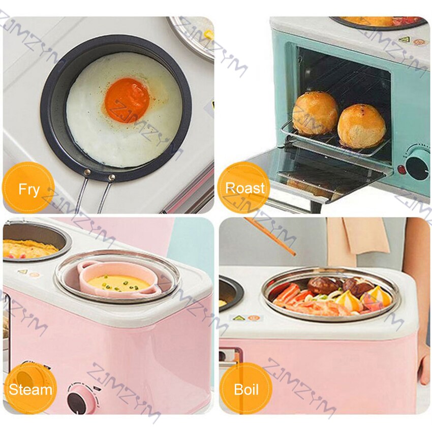 Electric 3 In 1 Breakfast Machine 1200W Multifunct... – Grandado