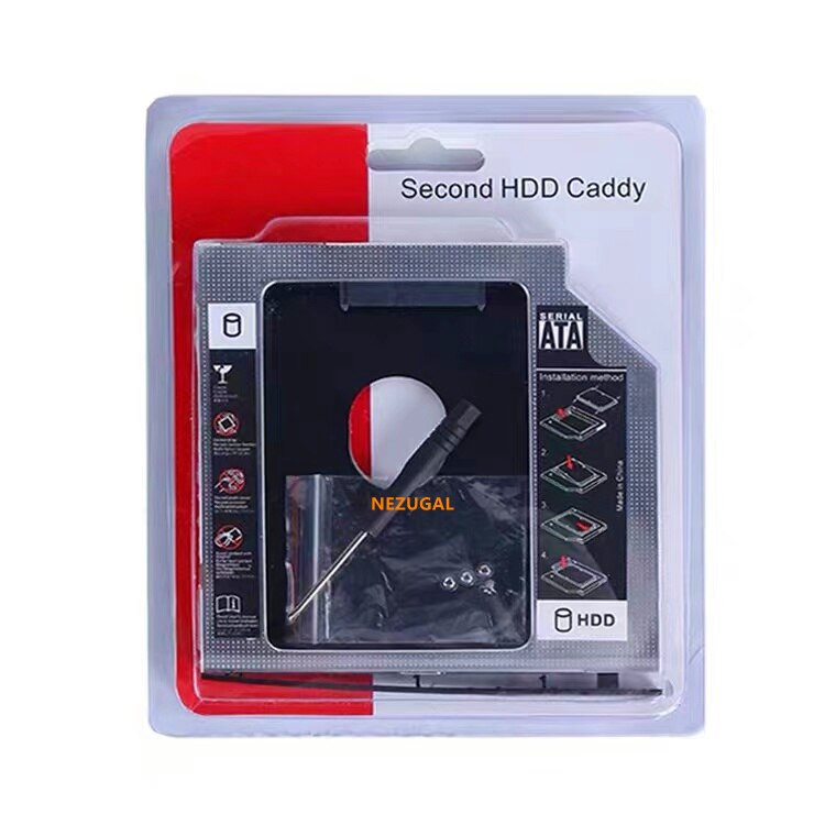 2nd HDD Caddy 12,7mm 9,5mm SATA 3,0 de 2,5 "HD caj... – Grandado