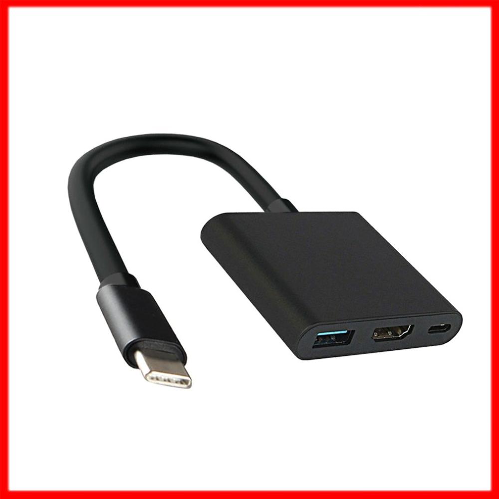 3-In-1 Thunderbolt 3 Adapter Usb Type C Hub Naar H... – Grandado