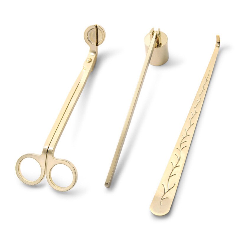 3pcs Stainless Wick Tool Dipper Hook Clipper Steel... – Vicedeal