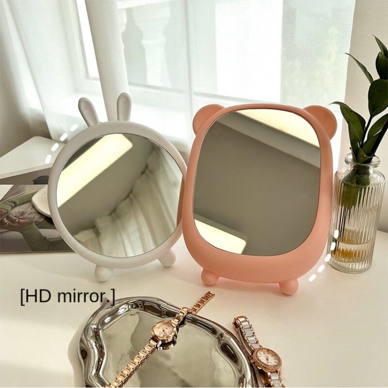 Rabbit Ears Can Be Hung Makeup Mirror Student Dorm... – Vicedeal