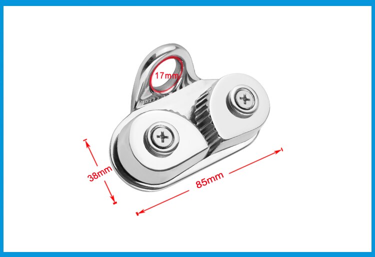 Stainless Steel 316 Cam Cleat with Leading Ring Bo... – Grandado