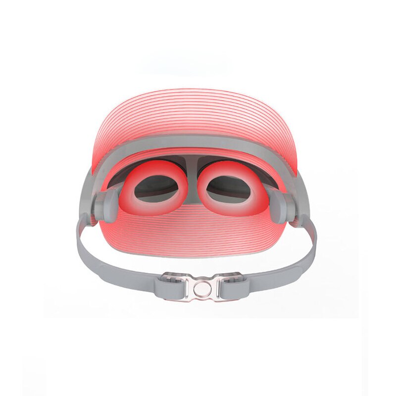 3 Colors LED Light Therapy Face Mask Anti Wrinkle ... – Grandado